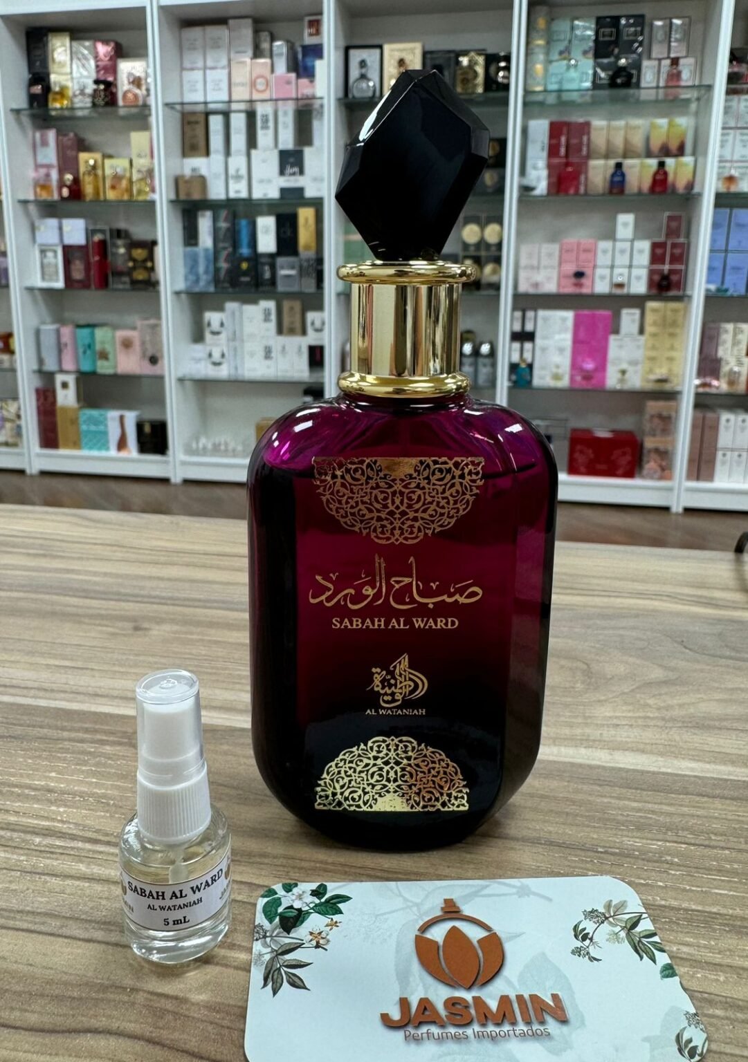 DECANT 5 ml - SABAH AL WARD- AL WATANIAH – EDP- PERFUME ÁRABE FEMININO ...